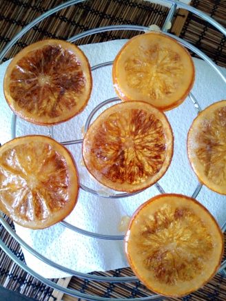 Карамелизованные апельсины