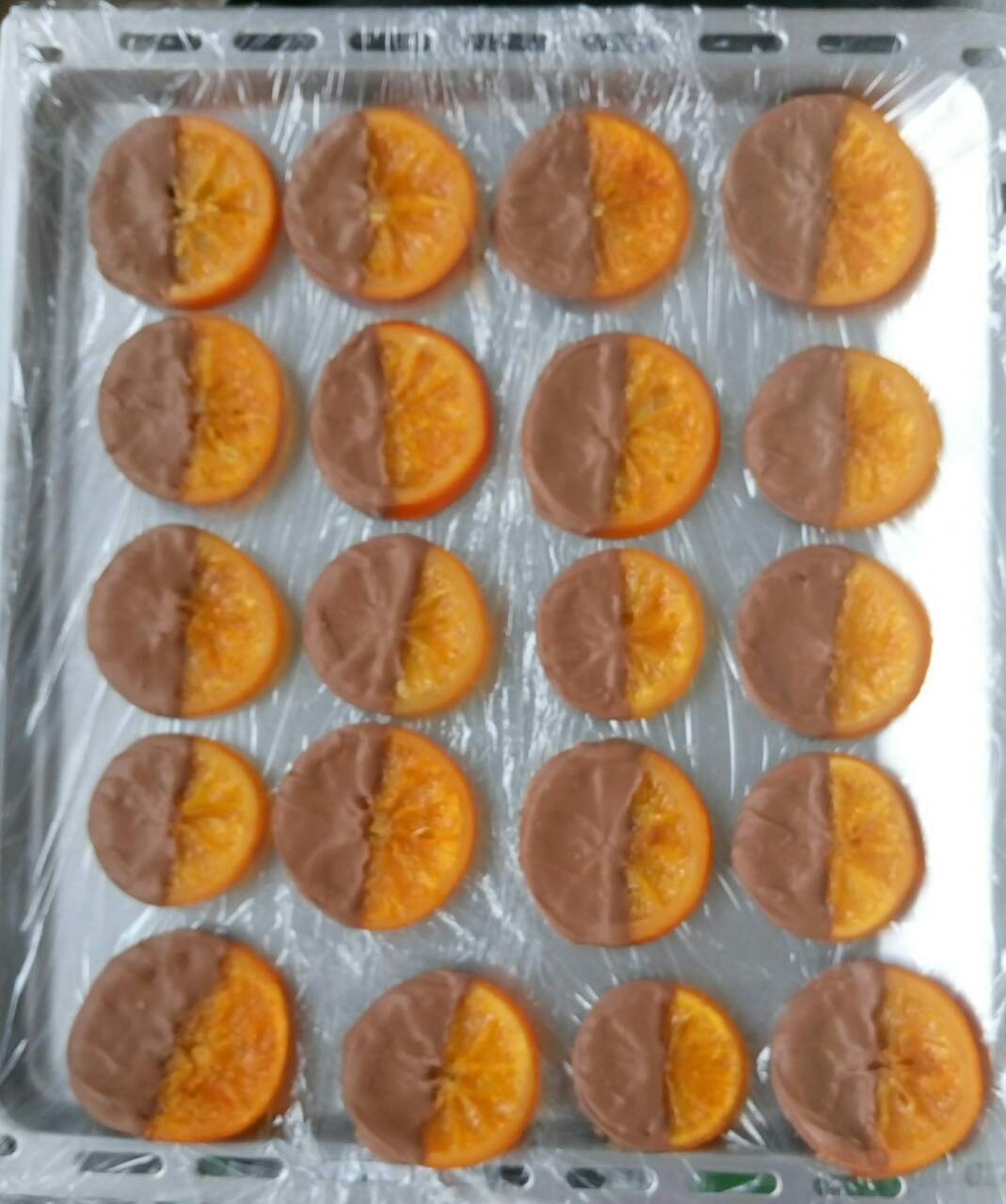 Карамелизованные апельсины