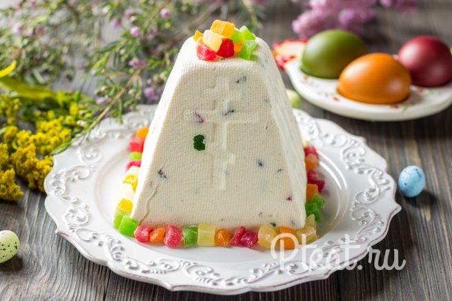 Творожная заварная пасха
